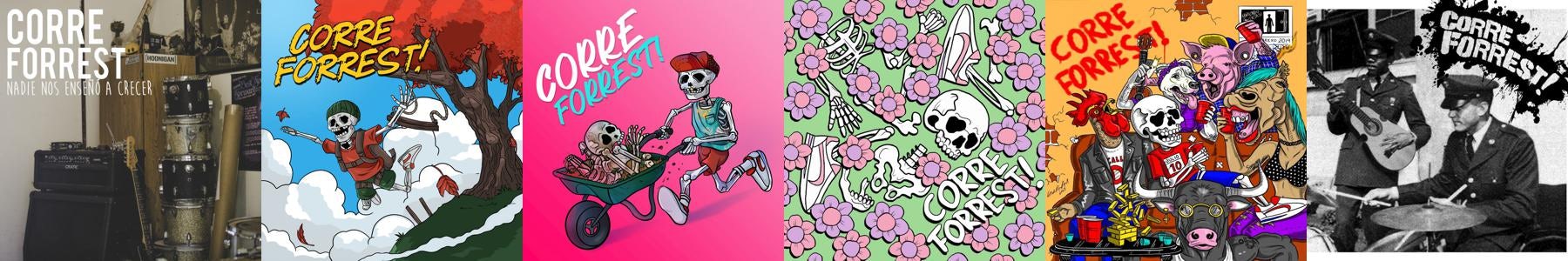 Corre Forrest! Store: Official Merch & Vinyl