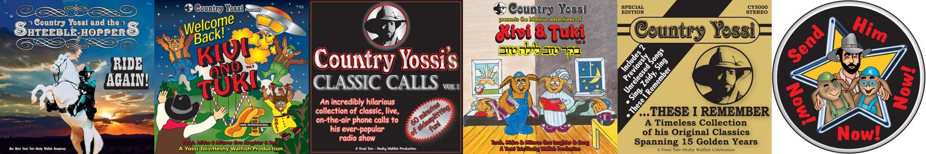 Country Yossi Store: Official Merch & Vinyl