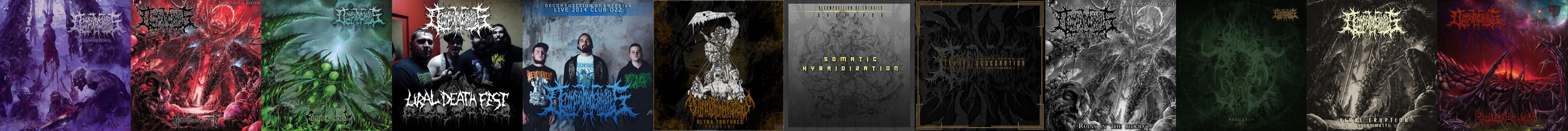 Decomposition of entrails Store: Official Merch & Vinyl