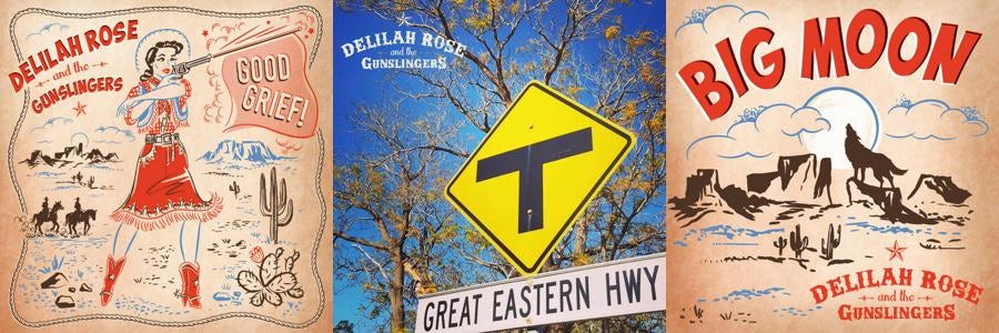 Delilah Rose & the Gunslingers Store: Official Merch & Vinyl