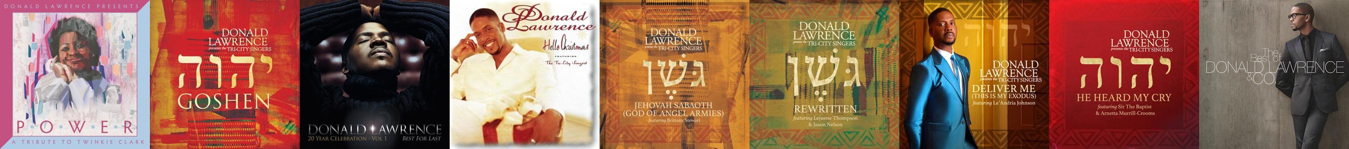 Donald Lawrence Store: Official Merch & Vinyl