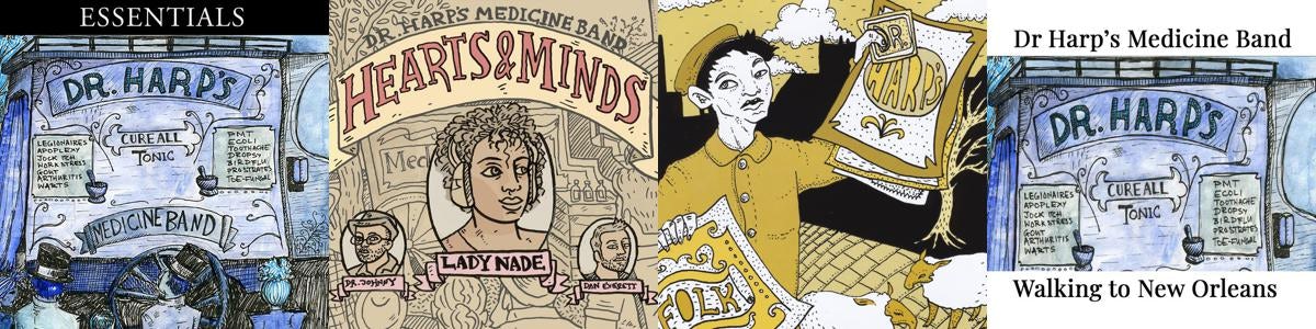 Dr Harp's Medicine Band Store: Official Merch & Vinyl