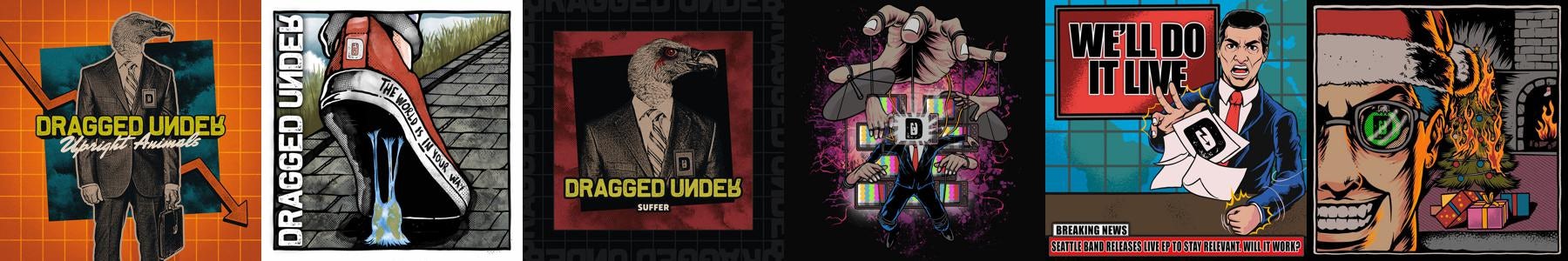 Dragged Under Store: Official Merch & Vinyl