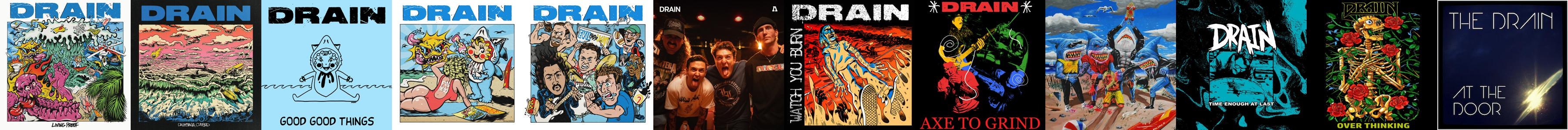 Drain Shirts, Drain Merch, Drain Hoodies, Drain Vinyl Records, Drain ...