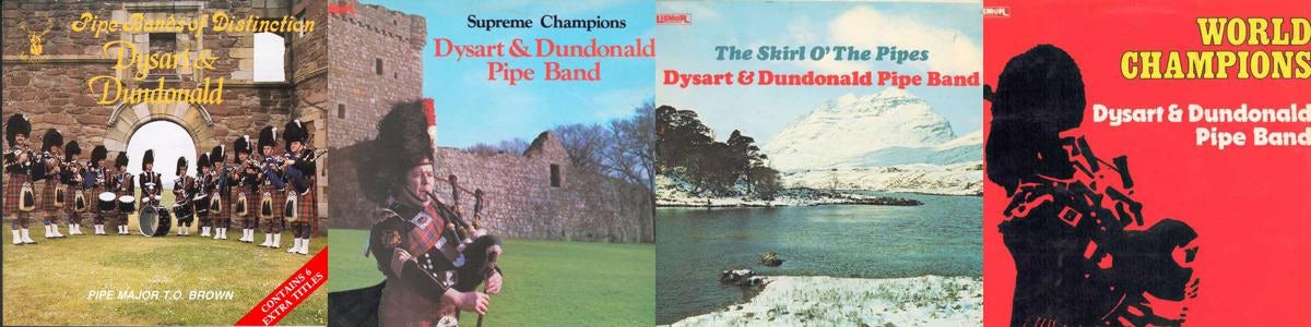 Dysart & Dundonald Pipe Band Store: Official Merch & Vinyl