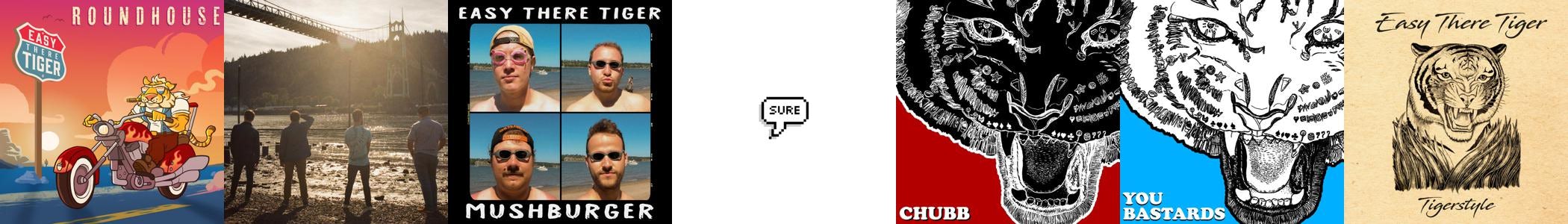 Easy There Tiger Store: Official Merch & Vinyl