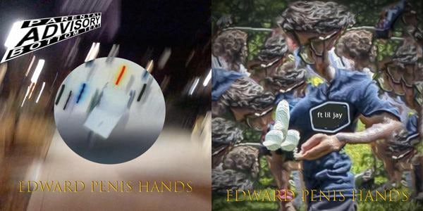 Edward Penis Hands Store: Official Merch & Vinyl