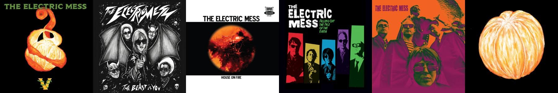 The Electric Mess Store: Official Merch & Vinyl