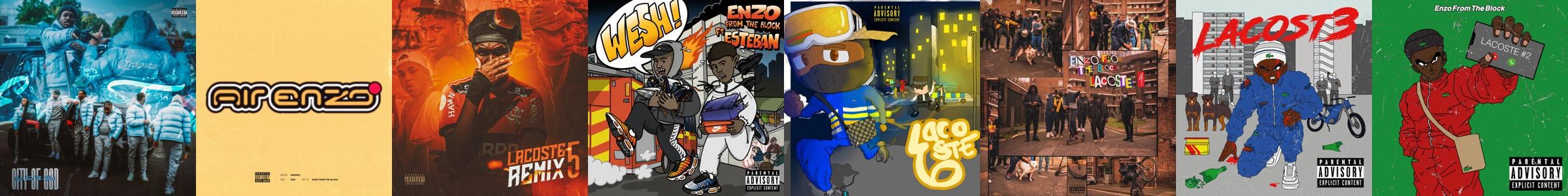 Enzo from the Block Store: Official Merch & Vinyl