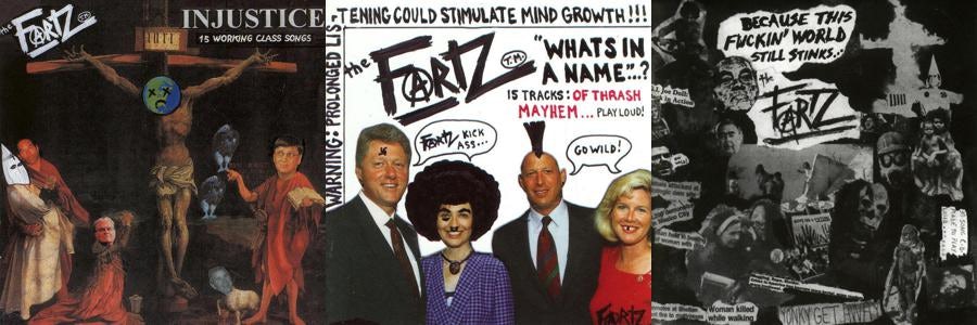 The Fartz Shirts, The Fartz Merch, The Fartz Hoodies, The Fartz vinyl ...