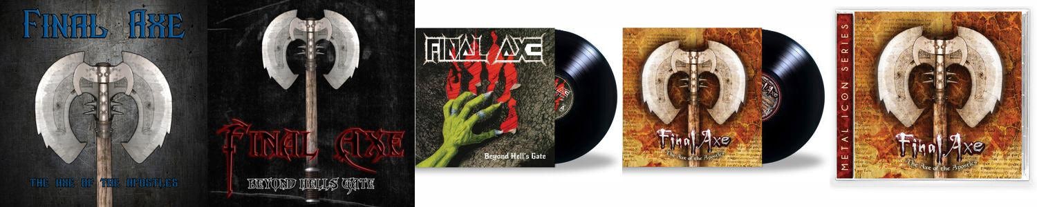 Final Axe Store: Official Merch & Vinyl