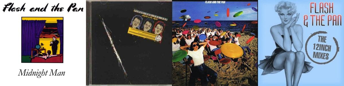 Flash and the Pan Store: Official Merch & Vinyl