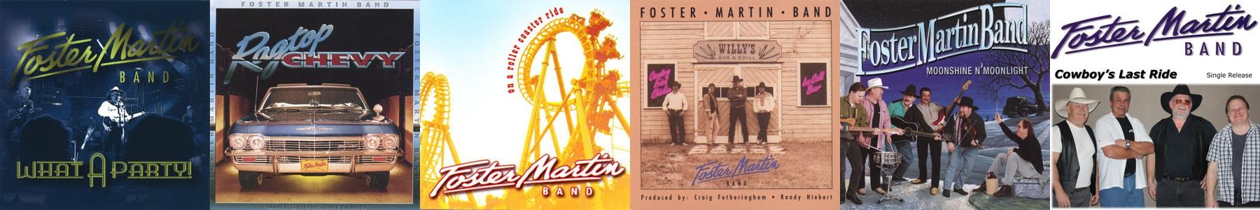 Foster Martin Band Store: Official Merch & Vinyl