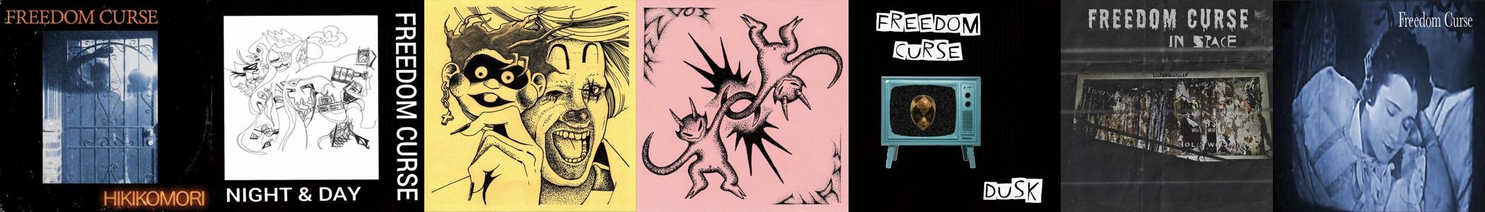 Freedom Curse Store: Official Merch & Vinyl