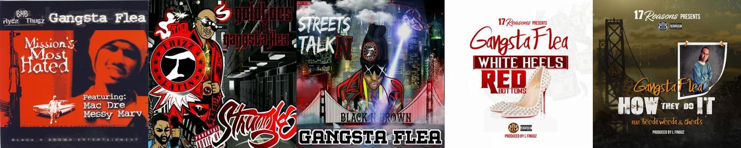 Gangsta Flea Store: Official Merch & Vinyl
