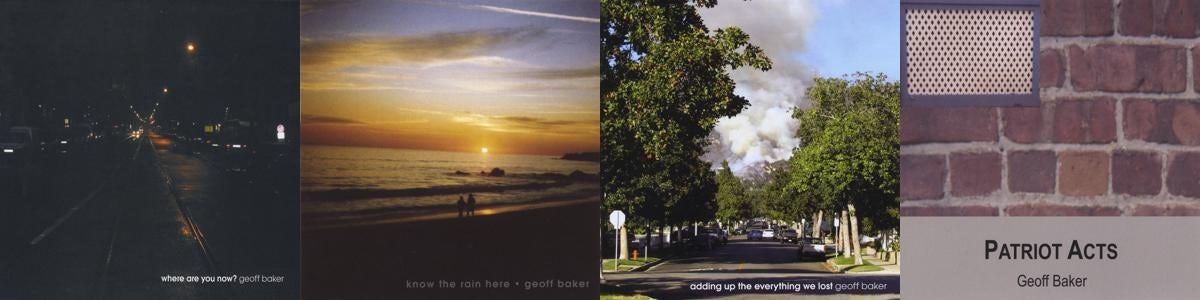 Geoff Baker Store: Official Merch & Vinyl