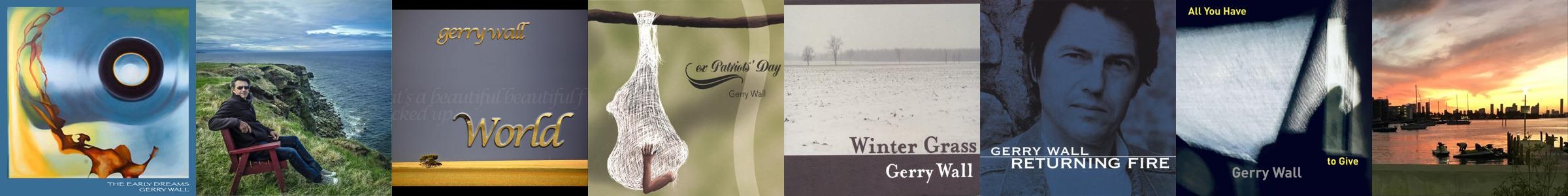 Gerry Wall Store: Official Merch & Vinyl