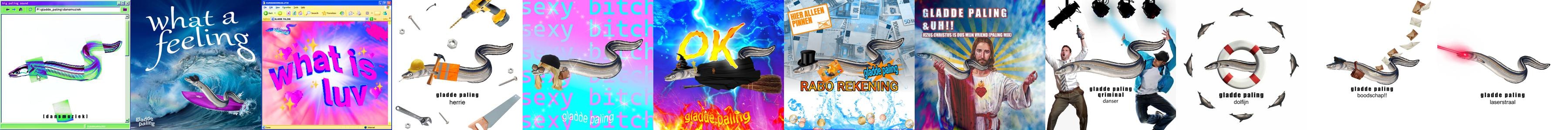 gladde paling Store: Official Merch & Vinyl