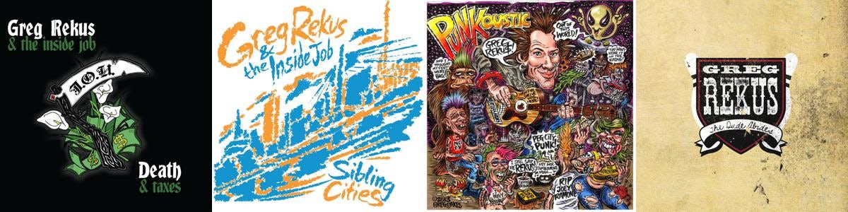 Greg Rekus Store: Official Merch & Vinyl