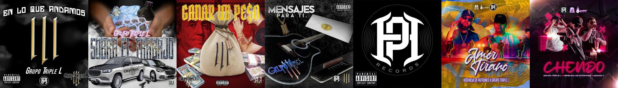Grupo Triple L Store: Official Merch & Vinyl