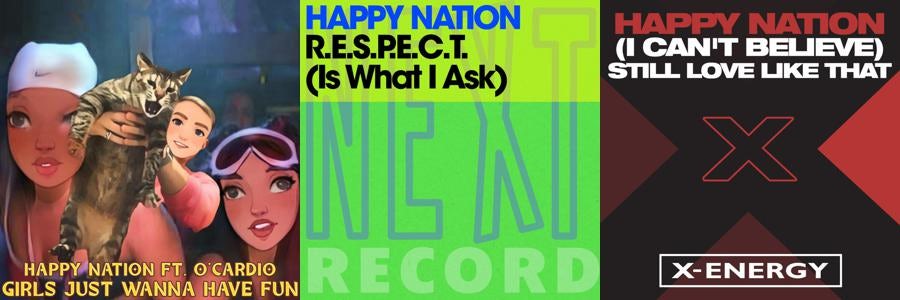 Happy Nation Store: Official Merch & Vinyl