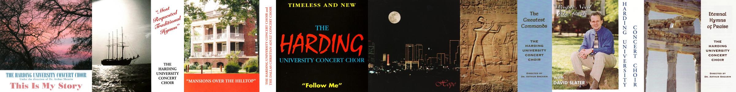 Harding University Concert Choir Store: Official Merch & Vinyl