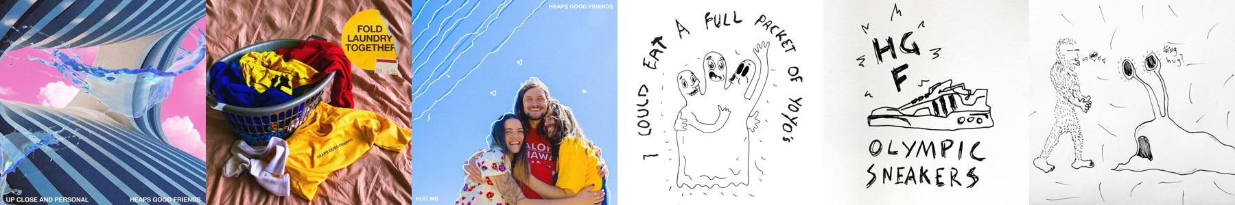 Heaps Good Friends Store: Official Merch & Vinyl