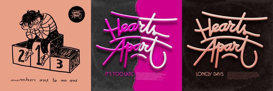 HEARTS APART Store: Official Merch & Vinyl
