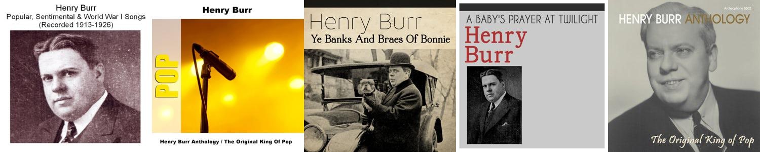 Henry Burr Store: Official Merch & Vinyl