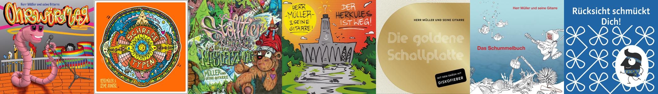 Herr Müller und seine Gitarre Store: Official Merch & Vinyl