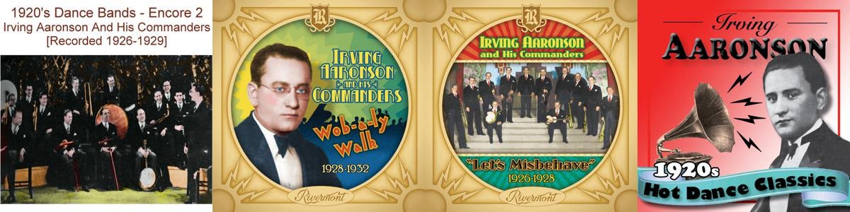 Irving Aaronson and His Commanders Store: Official Merch & Vinyl