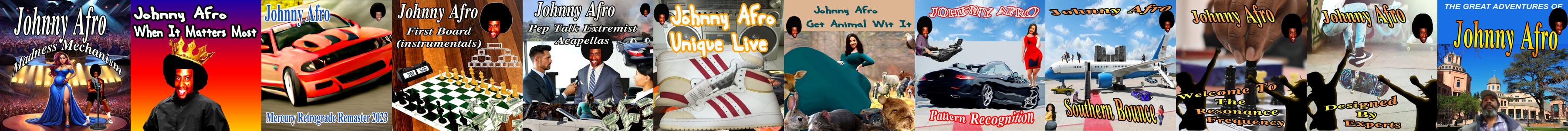 Johnny Afro Store: Official Merch & Vinyl