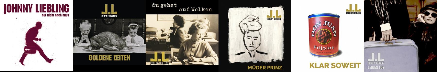 Johnny Liebling Store: Official Merch & Vinyl