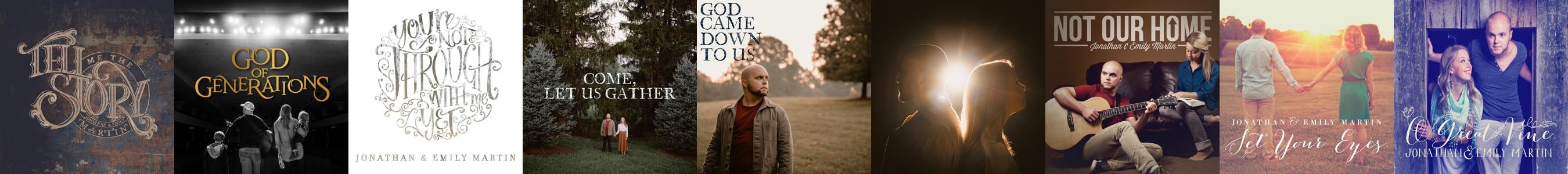 Jonathan and Emily Martin Store: Official Merch & Vinyl