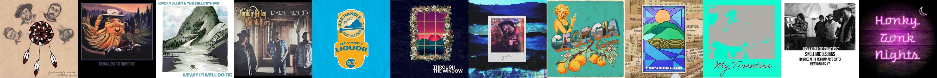 Jordan Allen & the Bellwethers Store: Official Merch & Vinyl