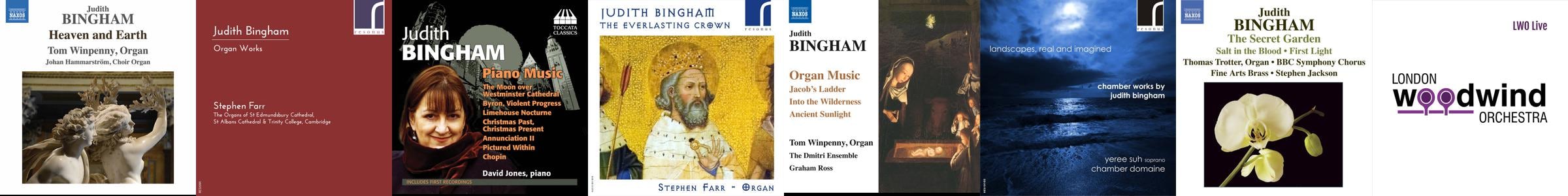 Judith Bingham Store: Official Merch & Vinyl