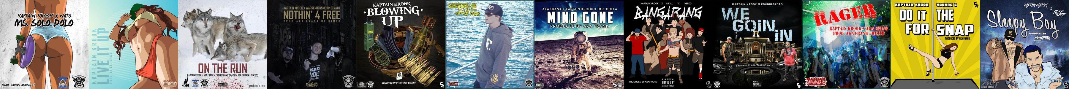 Kaptain Krook Store: Official Merch & Vinyl