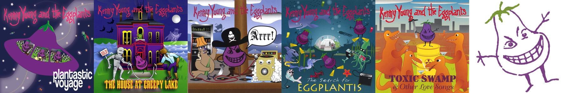 Kenny Young and the Eggplants Store: Official Merch & Vinyl