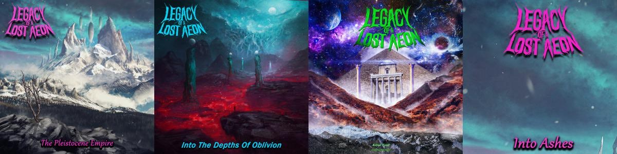 Legacy Of A Lost Aeon Store: Official Merch & Vinyl