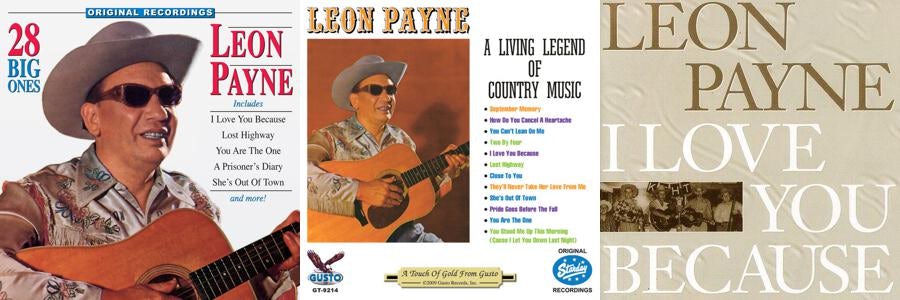 Leon Payne Store: Official Merch & Vinyl