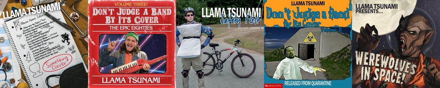 Llama Tsunami Store: Official Merch & Vinyl
