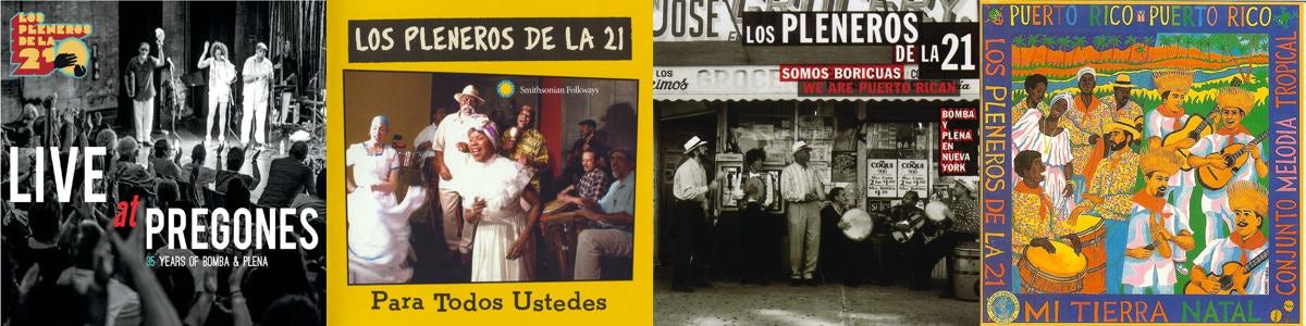 Los Pleneros de la 21 Store: Official Merch & Vinyl