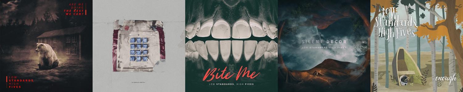 Low Standards, High Fives Store: Official Merch & Vinyl