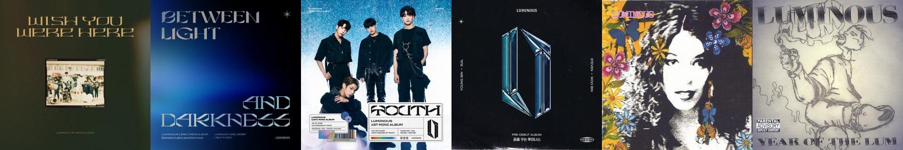 Luminous Shirts, Luminous Merch, Luminous Hoodies, Luminous Vinyl ...