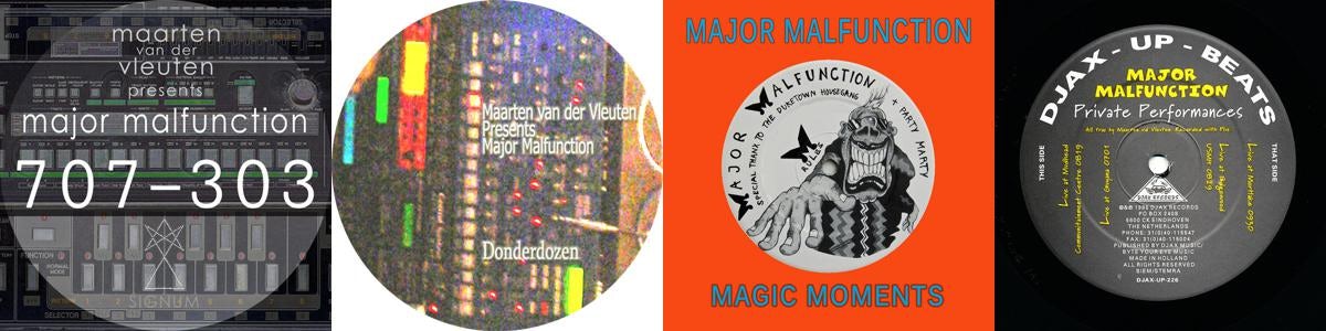 Major Malfunction Store Official Merch Vinyl