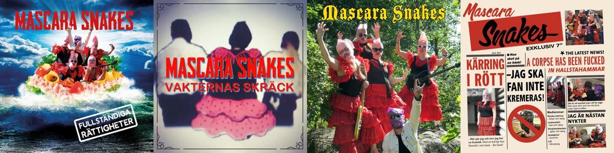 Mascara Snakes Store: Official Merch & Vinyl