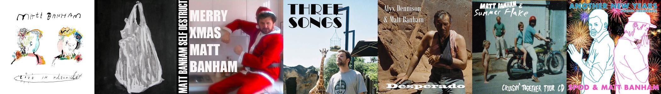 Matt Banham Store: Official Merch & Vinyl