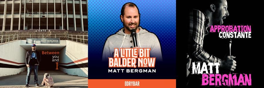 Matt Bergman Store: Official Merch & Vinyl