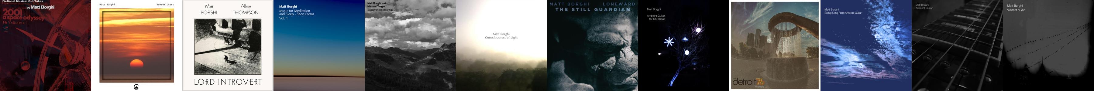 Matt Borghi Store: Official Merch & Vinyl