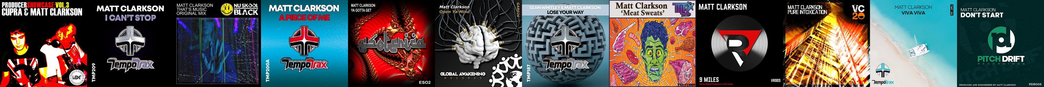 Matt Clarkson Store: Official Merch & Vinyl